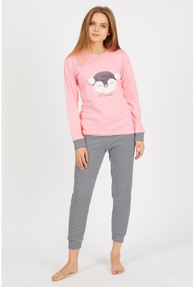 NeskaAvm Baskılı Pijama Takım