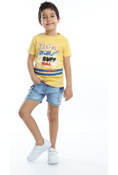 NeskaAvm Cepli Çocuk Kot Şort NeskaAvm Cepli Çocuk Kot Şort