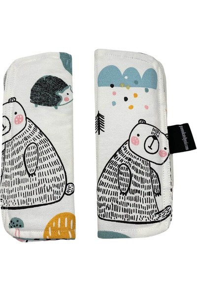 Pamuk Atölyesi Çocuk Emniyet Kemer Kılıfı Tilki