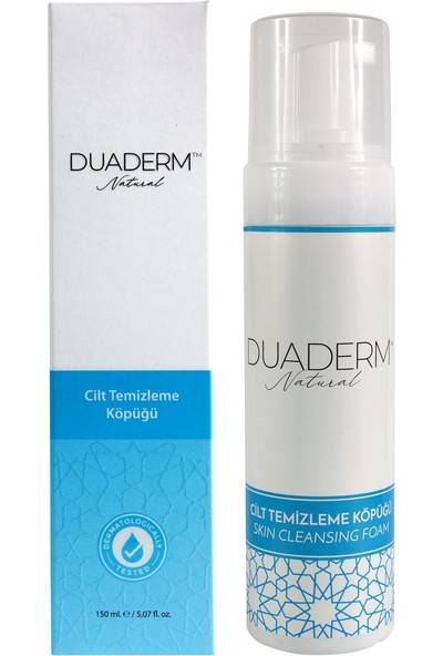 Duaderm Hassas Ciltler Için Cilt Temizleme Köpüğü 150ml Duaderm Hassas Ciltler Için Cilt Temizleme Köpüğü 150ml