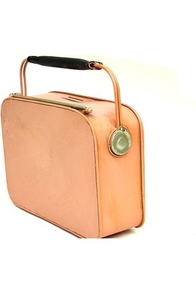 Tazador Dekoratif Metal Radyo Saat Masa Saati Vintage Ev Ofis Hediyelik