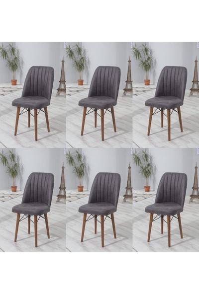 Cassano Kare Gold Sandalye 6 Adet Cassano Kare Gold Sandalye 6 Adet