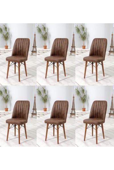 Cassano Kare Gold Sandalye 6 Adet Cassano Kare Gold Sandalye 6 Adet