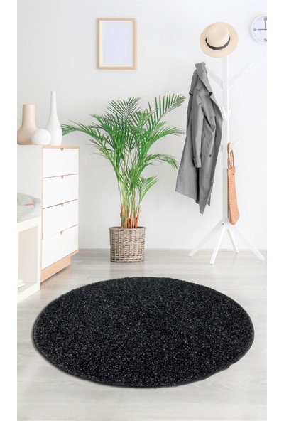 Eurobano Home - Kaymaz Taban Yıkanabilir Işıltılı Daire Banyo Halısı Eurobano Home - Kaymaz Taban Yıkanabilir Işıltılı Daire Banyo Halısı