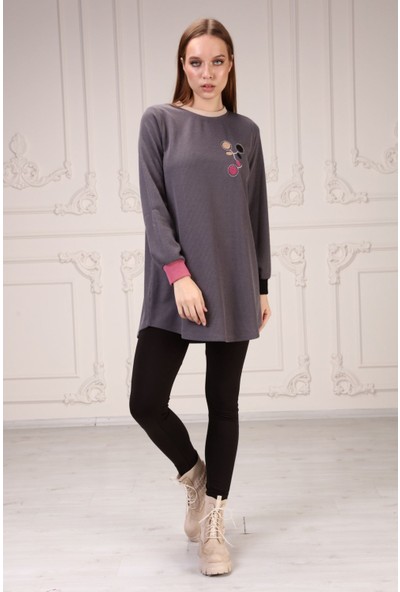 NeskaAvm Bisiklet Yaka Tunik NeskaAvm Bisiklet Yaka Tunik