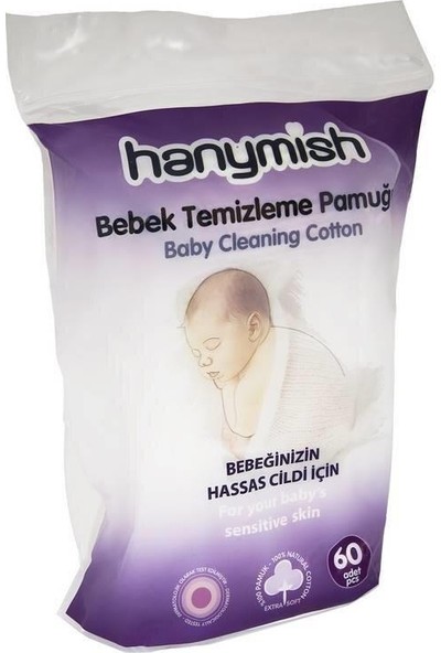 HN - 926 HANYMİSH BEBEK TEMİZLEME PAMUĞU HN - 926 HANYMİSH BEBEK TEMİZLEME PAMUĞU