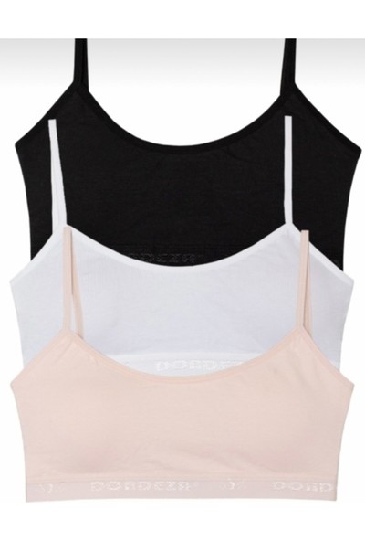 Katmirra Vanilyashop Pedli Ribana Yarım Atlet Büstiyer Alıştırma Sütyen 3lü Karışık Renk Katmirra Vanilyashop Pedli Ribana Yarım Atlet Büstiyer Alıştırma Sütyen 3lü Karışık Renk