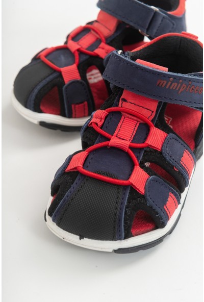 Minipicco Unisex Lacivert Deri Anatomik Outdoor Çocuk Sandalet Minipicco Unisex Lacivert Deri Anatomik Outdoor Çocuk Sandalet
