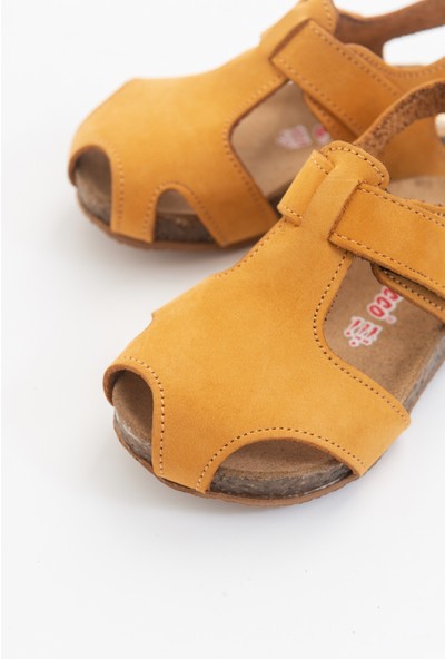 Minipicco Unisex Cat Deri Anatomik Destekli Çocuk Sandalet