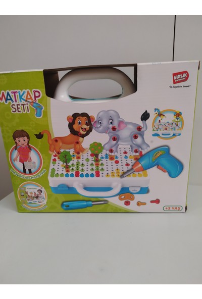 Arzu Butik 35 Pilli Matkap Seti 340 Parça 3D Puzzle