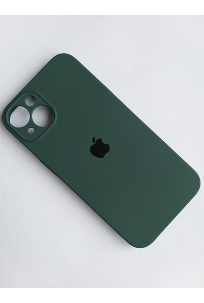 Gritty Apple iPhone 13 Uyumlu Kamera Korumalı Lansman Içi Kadife Silikon Logolu Kılıf Gritty Apple iPhone 13 Uyumlu Kamera Korumalı Lansman Içi Kadife Silikon Logolu Kılıf