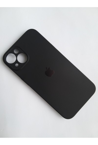 Gritty Apple iPhone 13 Uyumlu Kamera Korumalı Lansman Içi Kadife Silikon Logolu Kılıf Gritty Apple iPhone 13 Uyumlu Kamera Korumalı Lansman Içi Kadife Silikon Logolu Kılıf