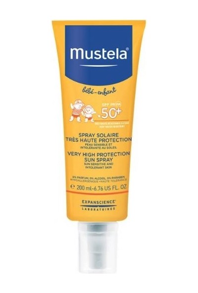 Mustela 50+ Çok Yüksek Koruma Faktörlü Güneş Losyonu 200 ml - Yüz&vücut