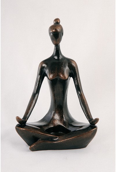 My Art Collection My Art Collection, Yoga Yapan Kadın T-Light Mumluk, Biblo