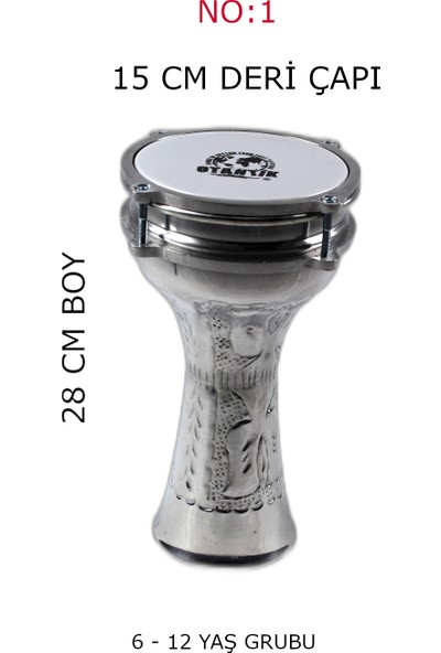 OTANTİK Power Of Rhythm From Past To Future Dövme Model 1 Numara Darbuka OTANTİK Power Of Rhythm From Past To Future Dövme Model 1 Numara Darbuka