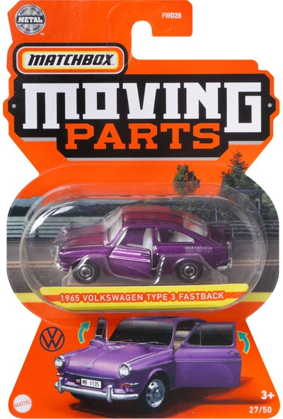 Matchbox 1:64 Arabalar Volkswagen Type 3 HFM67