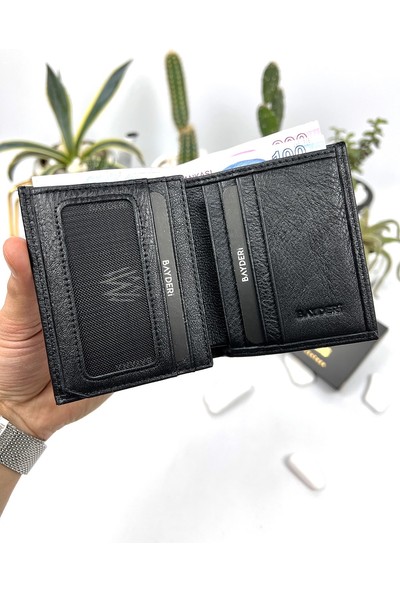 Bayderi Deri Kibar Siyah Erkek Cüzdanı Bayderi Deri Kibar Siyah Erkek Cüzdanı
