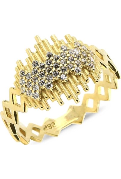 Altınkaynak 14 Ayar Fantazi Altın Yüzük