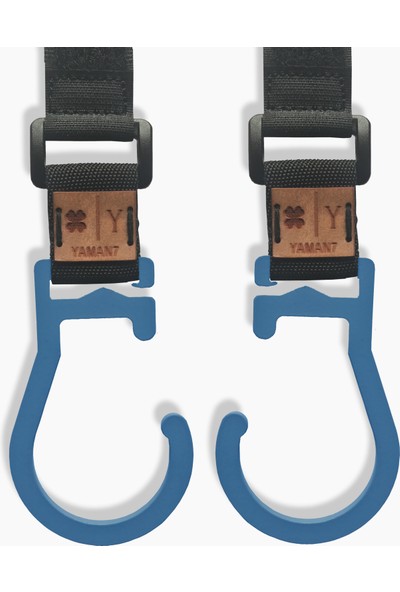 Puset Kancası Bebek Arabası Askı Aparatı 2 Adet Mavi Puset Kancası Bebek Arabası Askı Aparatı 2 Adet Mavi