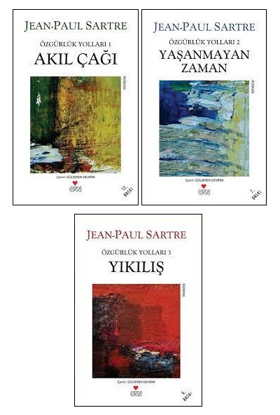 Özgürlük Yolları 3 Kitap Set - Akıl Çağı - Yaşanmayan Zaman - Yıkılış - Jean-Paul Sartre Özgürlük Yolları 3 Kitap Set - Akıl Çağı - Yaşanmayan Zaman - Yıkılış - Jean-Paul Sartre
