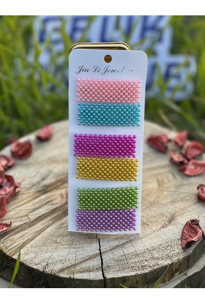 Çelik Online Kadın 6'lı Renkli Çıt Çıt Toka Seti