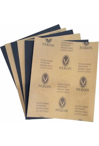 Gürçay Nikon Su Zımparası 230X280MM 10'lu Paket 3000 Kum Gürçay Nikon Su Zımparası 230X280MM 10'lu Paket 3000 Kum