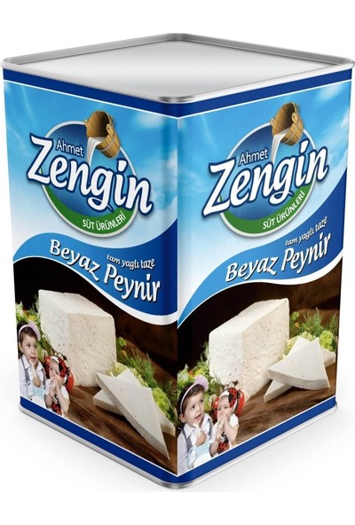 Zengin Süt Teneke Beyaz Peynir 18 kg