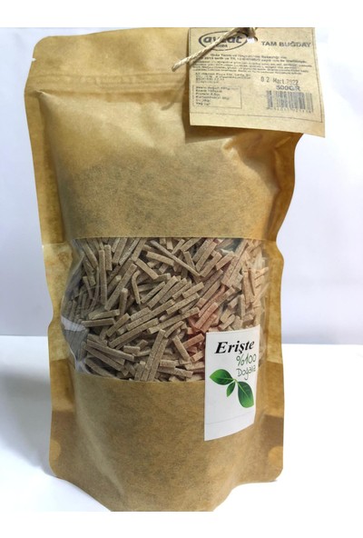 Doğadan Yöresel Ürünler Doğal Ev Yapımı Erişte 500 gr Tam Buğday Doğadan Yöresel Ürünler Doğal Ev Yapımı Erişte 500 gr Tam Buğday