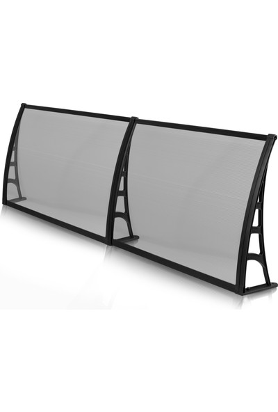 Kapı Pencere Üstü Pratik Sundurma 70 x 240 cm - Şeffaf Kapı Pencere Üstü Pratik Sundurma 70 x 240 cm - Şeffaf