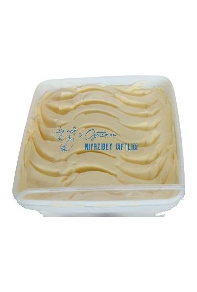 Niyazibey Çiftliği Tuzlu Doğal Yayık Tereyağı 1800 gr Karadeniz Çiftlik Sütünden Gurme Lezzet Niyazibey Çiftliği Tuzlu Doğal Yayık Tereyağı 1800 gr Karadeniz Çiftlik Sütünden Gurme Lezzet