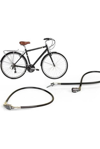 Bisiklet Kilidi Şifreli Bisiklet Kilidi 0,6 cm x 60 cm