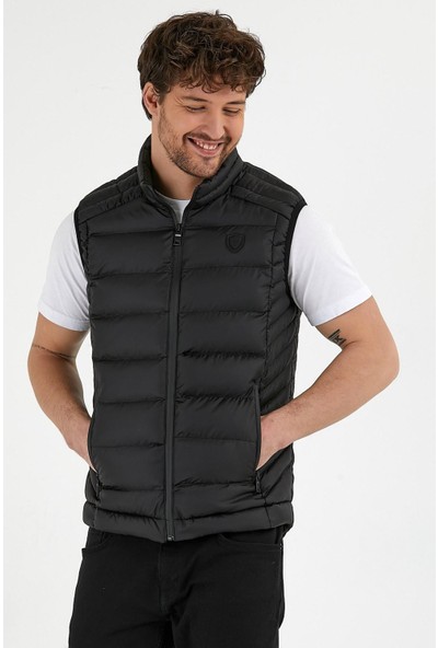 Danger Mevsimlik Şişme Yelek Siyah Danger Mevsimlik Şişme Yelek Siyah