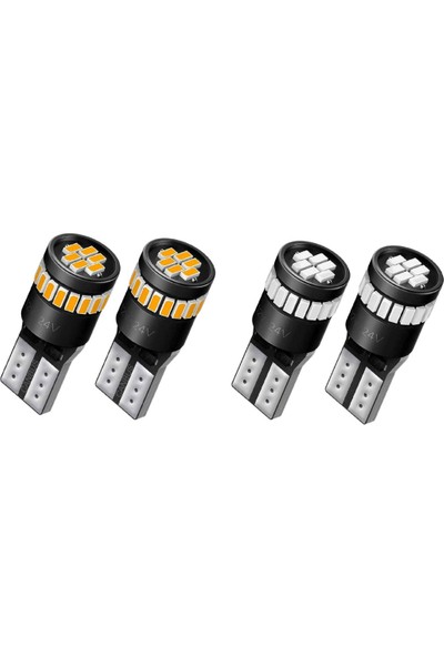 VRPRO T10 LED Far Ampulü 2 Adet Kırmızı VRPRO T10 LED Far Ampulü 2 Adet Kırmızı