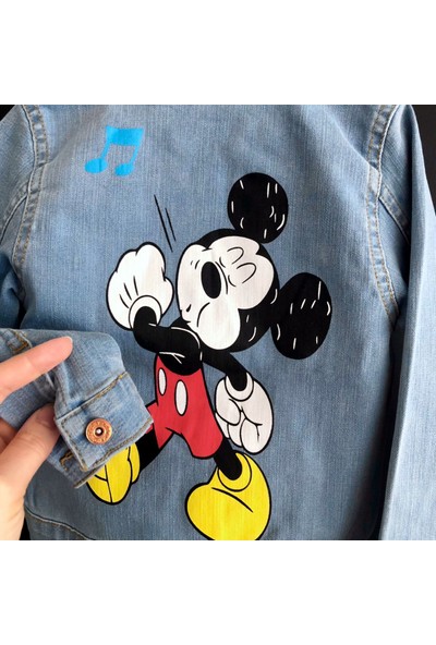 Gogo Kids Erkek Çocuk Mickey Baskılı Kot Takım
