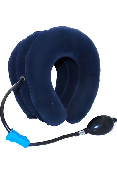 Turkish A2Z Üç Katlı Ayarlanabilir Şişme Ortopedik Boyun Seyahat Yastığı