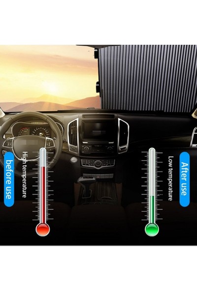 Turkish A2Z Katlanabilir Araba Oto Araç Ön Cam Yansıtıcı Güneşlik