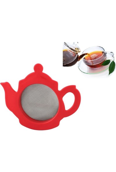Çay Süzgeci Çaydanlık Şeklinde Süzgeç