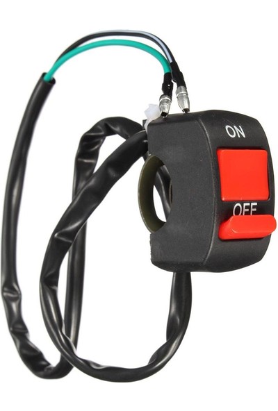 Profisher Evrensel Motosiklet Gidon 22MM Flameout On Off Anahtarı DC12V/10A Siyah Profisher Evrensel Motosiklet Gidon 22MM Flameout On Off Anahtarı DC12V/10A Siyah