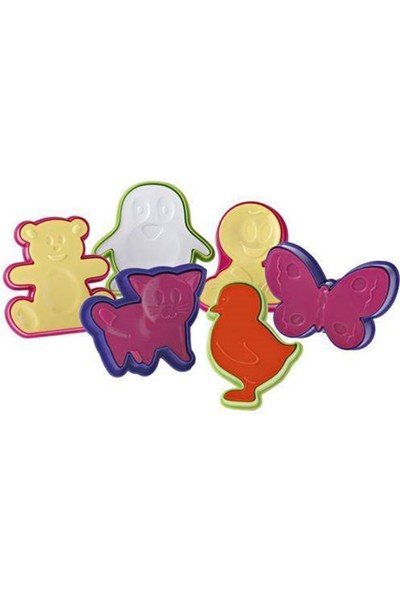 Ayıcık Kurabiye Kalıbı Eğlenceli Figür Kurabiye Kalıbı