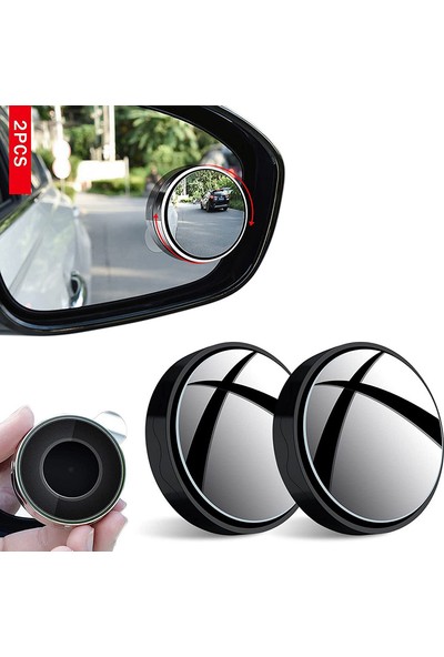 Skyzeda Kör Nokta Ayna Yuvarlak Hd Cam Geniş Açı Dışbükey Dikiz Yan Ayna (Yurt Dışından) Skyzeda Kör Nokta Ayna Yuvarlak Hd Cam Geniş Açı Dışbükey Dikiz Yan Ayna (Yurt Dışından)