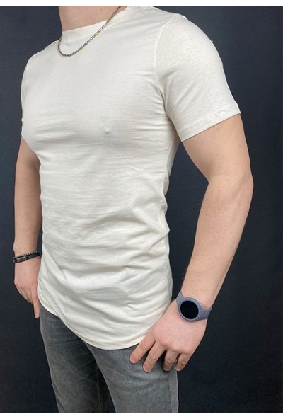 Newgen Basic Long Fit Tshirt Bej