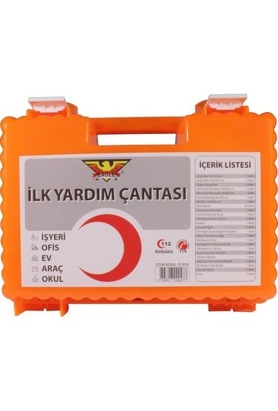 Eagle Iy 070 Ilk Yardım Çantası Seti