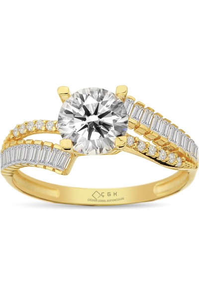 ÇGK KUYUMCULUK Tektaş Altın Yüzük