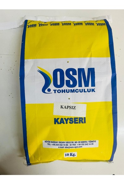 Osm Tohumculuk Yonca Kayseri Kapsız 10KG Osm Tohumculuk Yonca Kayseri Kapsız 10KG