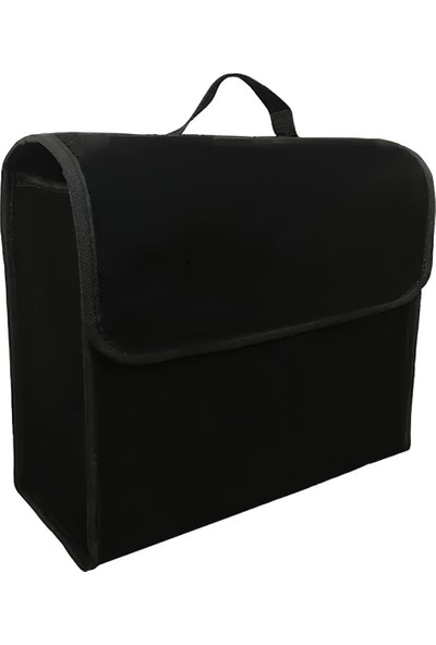 Team Car Oto Bagaj Düzenleyici Organizer Çanta Cırt Kilitli Kare Tip Siyah Team Car Oto Bagaj Düzenleyici Organizer Çanta Cırt Kilitli Kare Tip Siyah