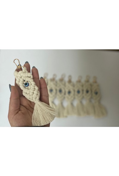 Tolara Ticaret Makrome Anahtarlık 50 Adet