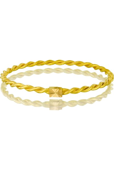 T51 Tuğrul Altın 15 Gr(Gram) 22 Ayar Adana Parlağı Bilezik