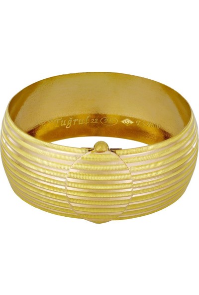 T51 Tuğrul Altın 41 Gr(Gram) 25 mm 22 Ayar Işçiliksiz Bilezik TBC000041 T51 Tuğrul Altın 41 Gr(Gram) 25 mm 22 Ayar Işçiliksiz Bilezik TBC000041