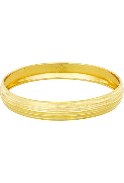T51 Tuğrul Altın 9 Gr(Gram) 10 mm 22 Ayar Işçiliksiz Bilezik TBS009-1
