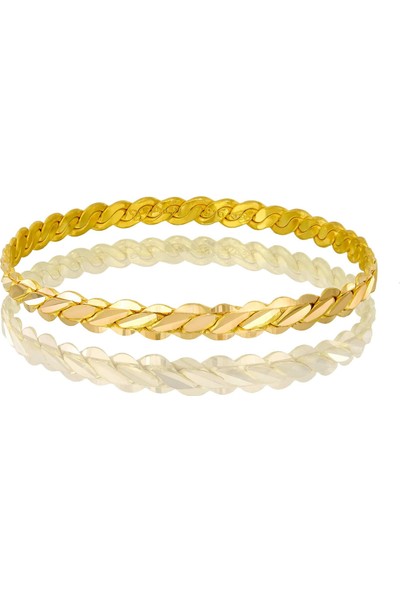 T51 Tuğrul Altın 26 Gr(Gram) Üçlü Adana Burma 22 Ayar Altın Bilezik